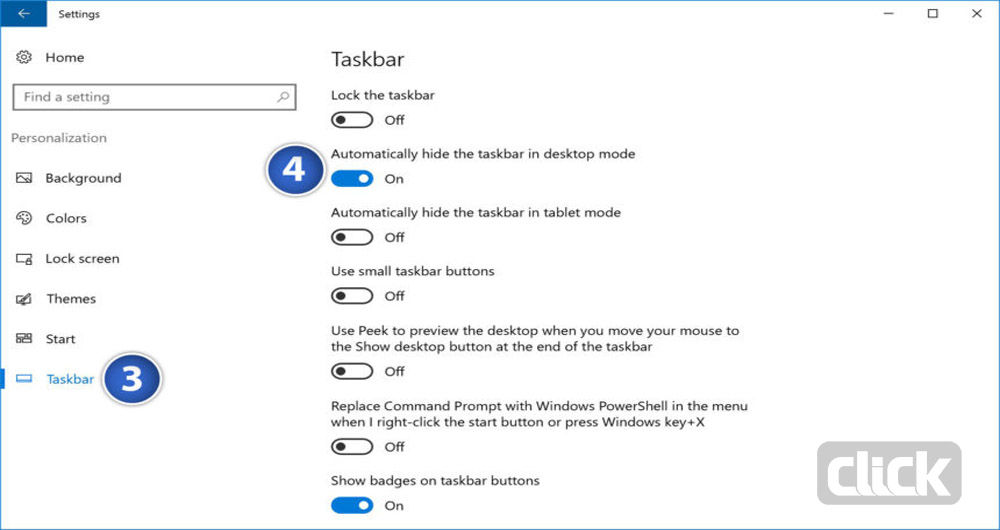 آخرین خبر آی تی آموزی چگونه Taskbar را در ویندوز ۱۰ به‌صورت خودکار