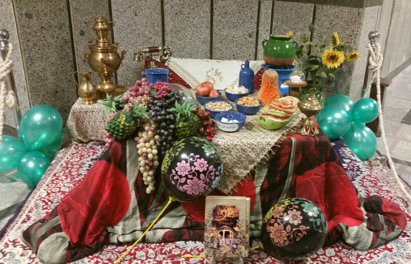 آخرین خبر یلدای شما سفره ی یلدای محل کارم