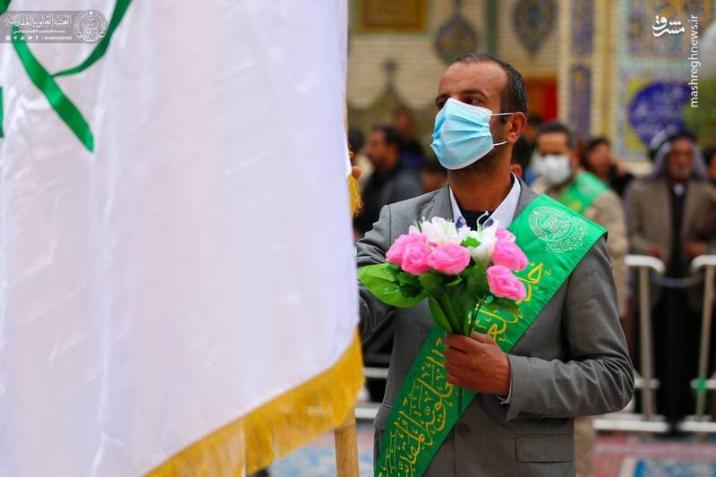 آخرین خبر | عکس/ مراسم جشن خادمان حرم علوی در عید مبعث