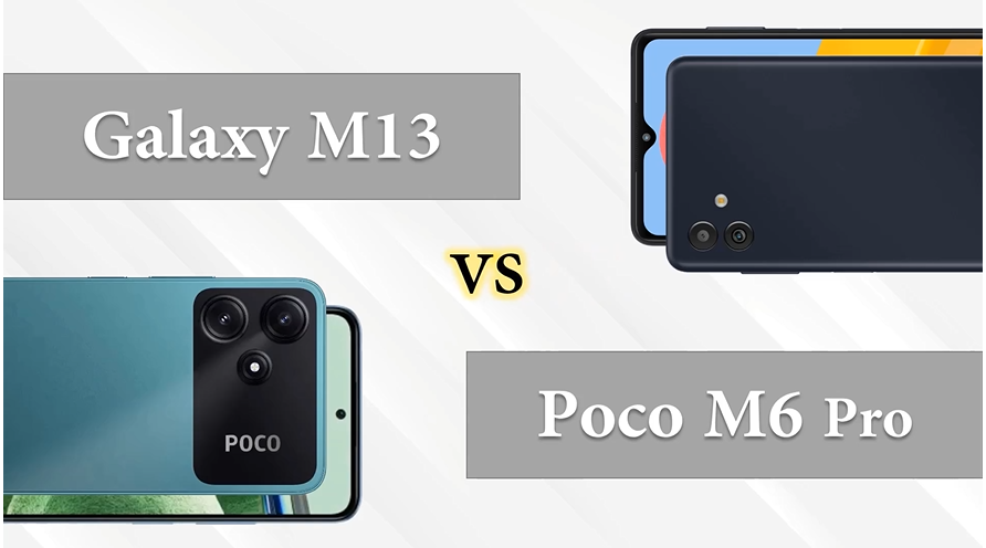 آخرین خبر | مقایسه گوشی‌های شیائومی Poco M6 Pro و سامسونگ Galaxy M13 5G