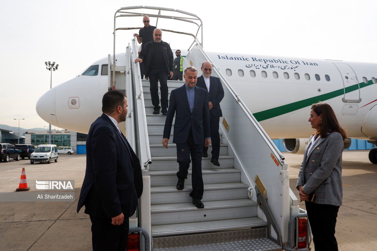 آخرین خبر عکس سفر وزیر امور خارجه به لبنان