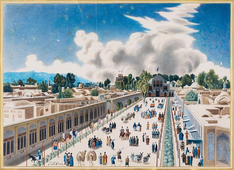 آخرین خبر نمایی از خیابان باب همایون