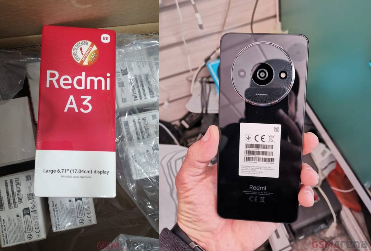 آخرین خبر | اولین تصاویر زنده از Redmi A3 به بیرون درز کرد
