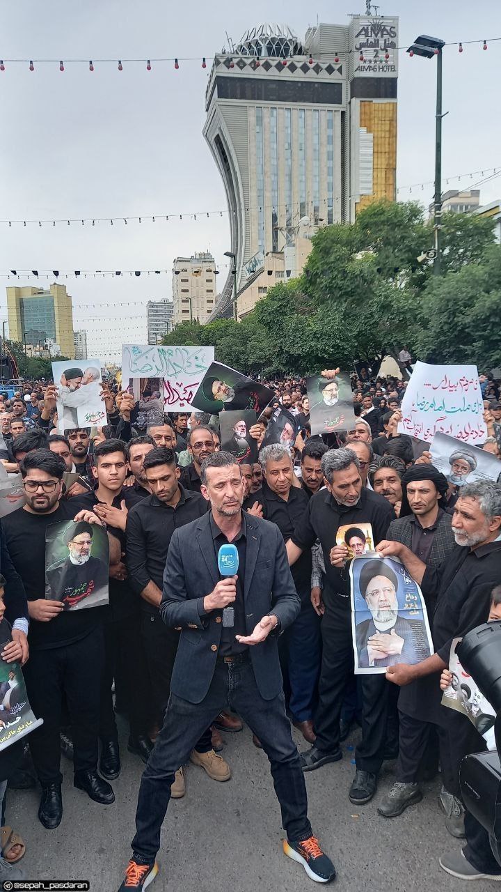 آخرین خبر عکس حیرت خبرنگار فرانسه از جمعیت حاضر در وداع با پیکر «سید