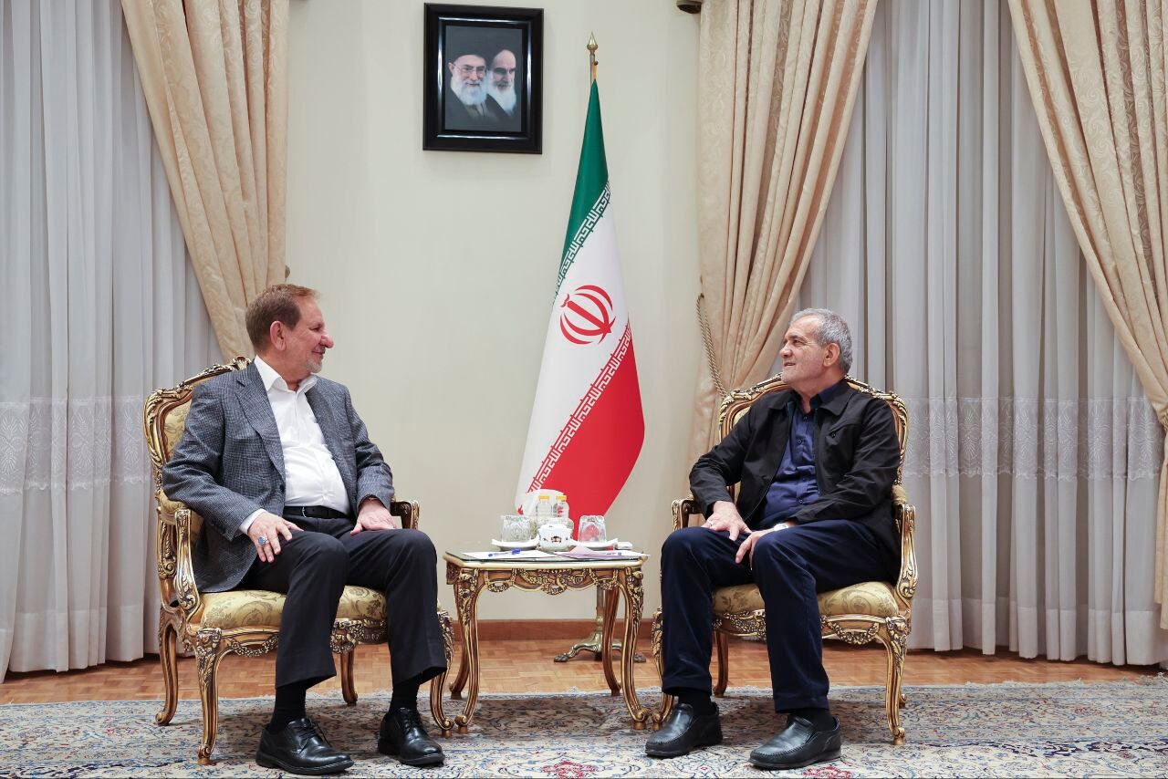 آخرین خبر عکس دیدار جهانگیری با پزشکیان