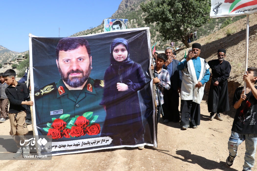 آخرین خبر عکس بزرگداشت سرتیم حفاظت شهیدِ جمهور در روستای پدری