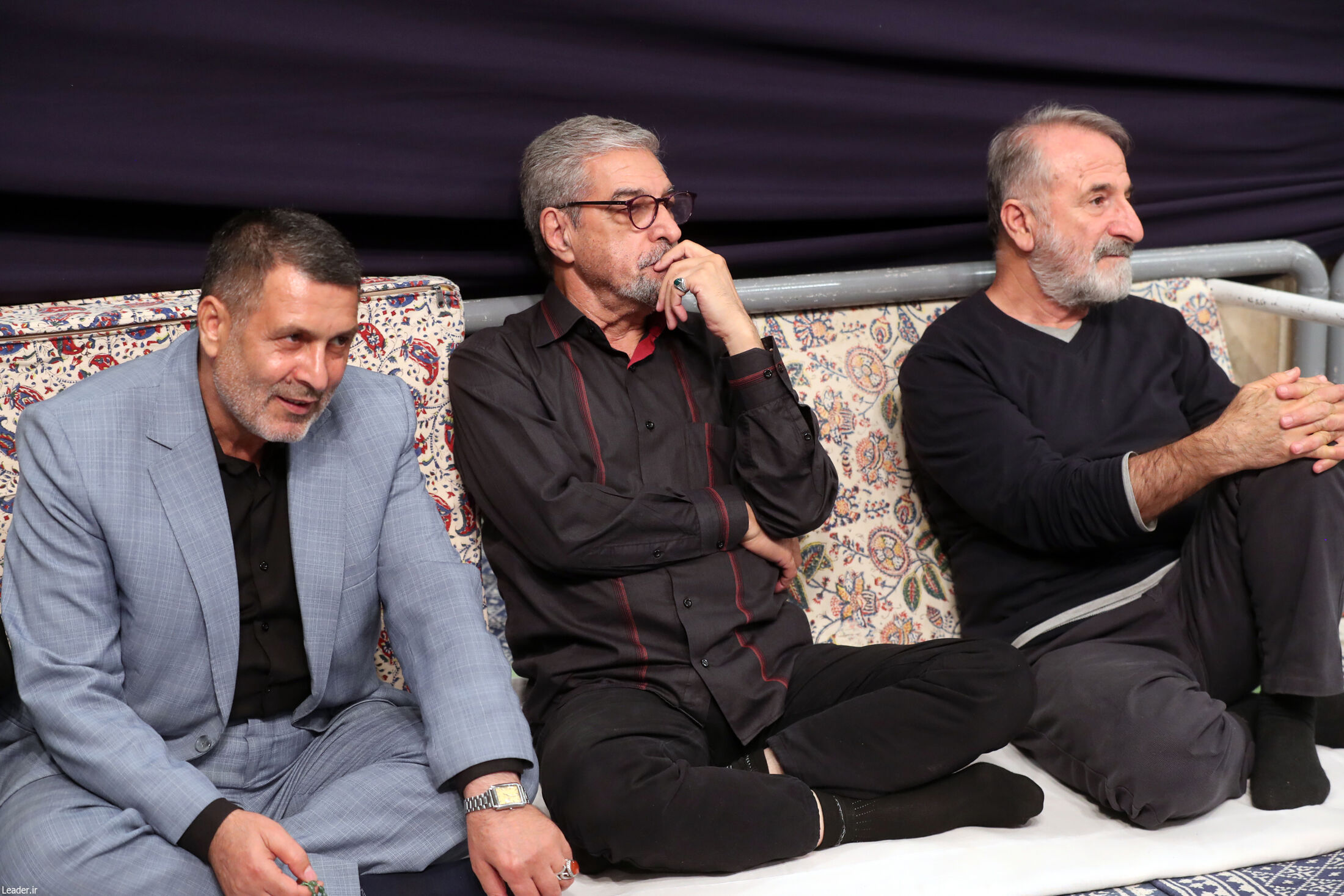 آخرین خبر عکس حضور تعدادی از هنرمندان در مراسم عزاداری شب تاسوعا با