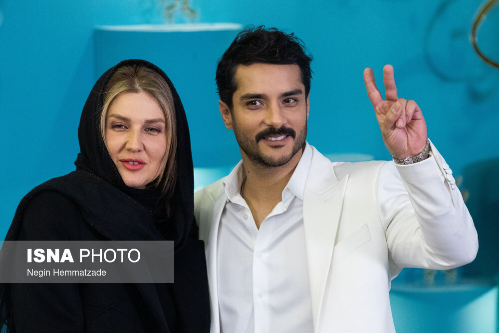 آخرین خبر عکس ساعد سهیلی و همسرش گلوریا هاردی در فتوکال فیلم خدای جنگ