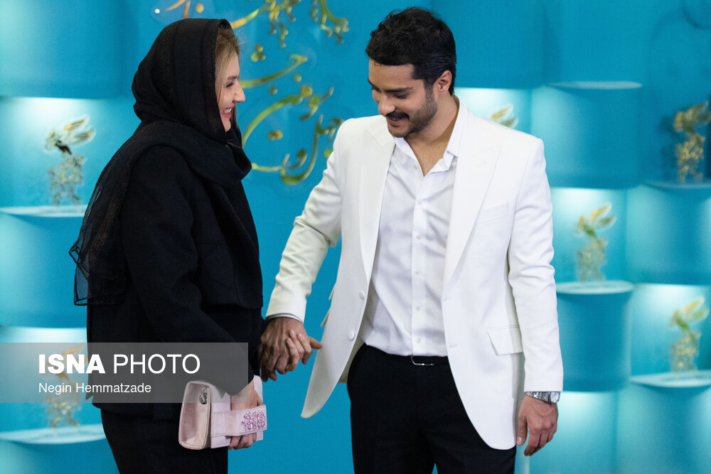 آخرین خبر عکس ساعد سهیلی و همسرش گلوریا هاردی در فتوکال فیلم خدای جنگ